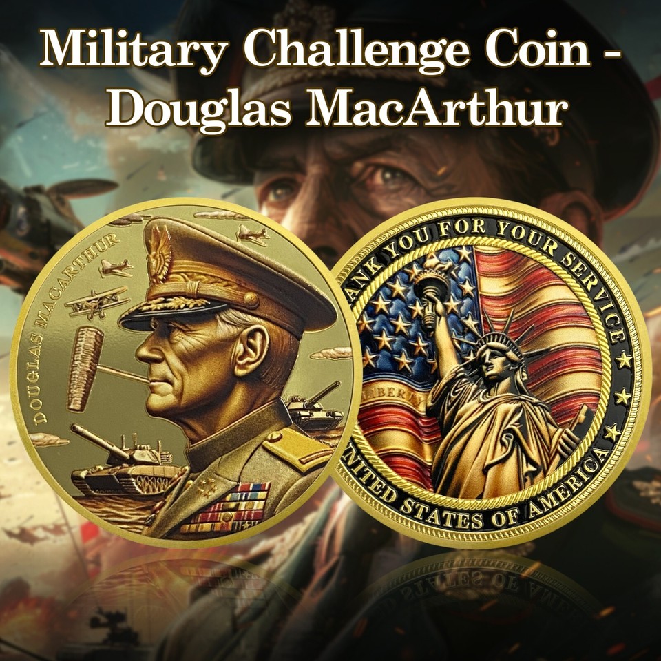 Nine Legendary Generals Commemorative Coin Set Military Hero Tribute ...