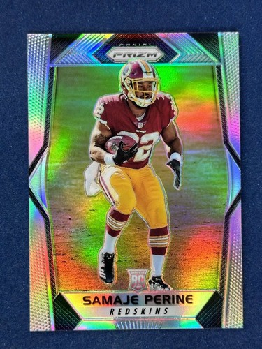 2017 Panini Prizm Silver #255 Samaje Perine Washington Redskins RC | eBay