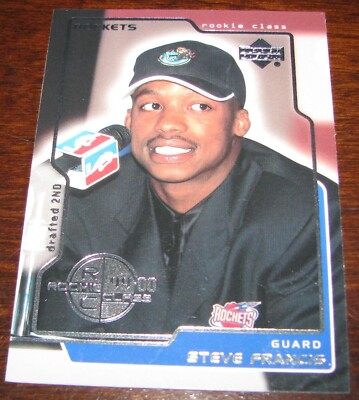 Houston Rockets 1999-00 Upper Deck Rookie Class #157 Steve Francis | eBay