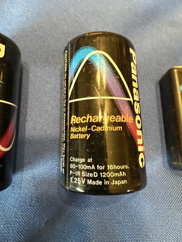 Rechargeable Batteries 2 D 1 9 Volt | eBay