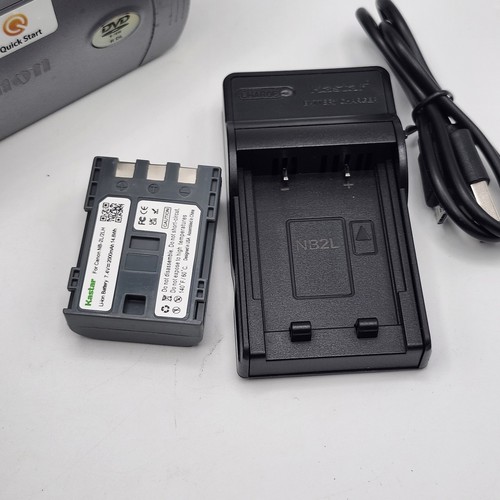 Canon DC410 DVD Camcorder with 41x Optical Zoom New Battery & Charger ...