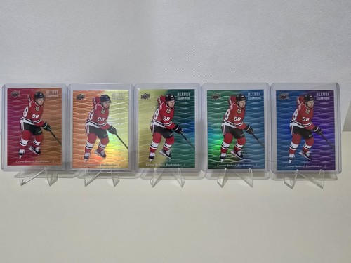 2023-24 Allure Connor Bedard Color Flow Rainbow *FULL SET* Lot! MINT ...