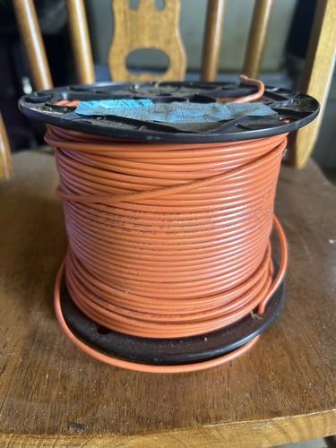 Encore 12 AWG THHN/THWN-2 Stranded Copper Wire 500ft, Orange Single ...