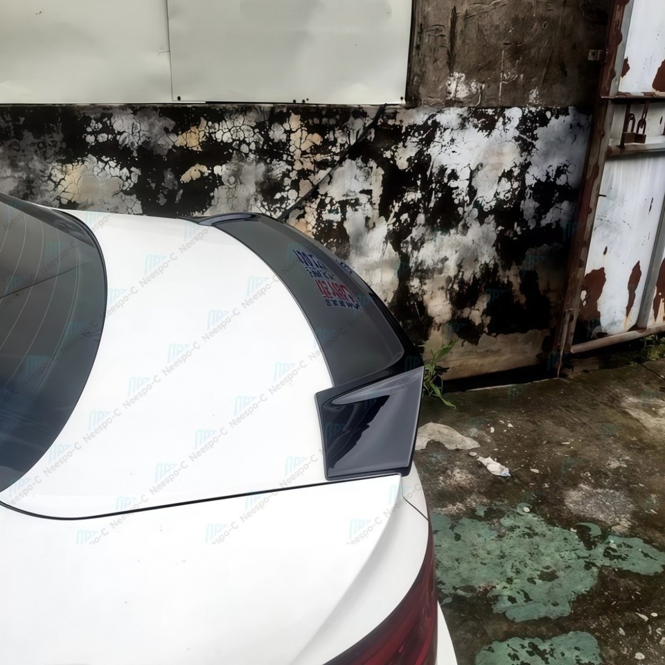 Gloss Black RT Style High Kick Spoiler Rear Trunk Wing For AUDI A4 S4 ...