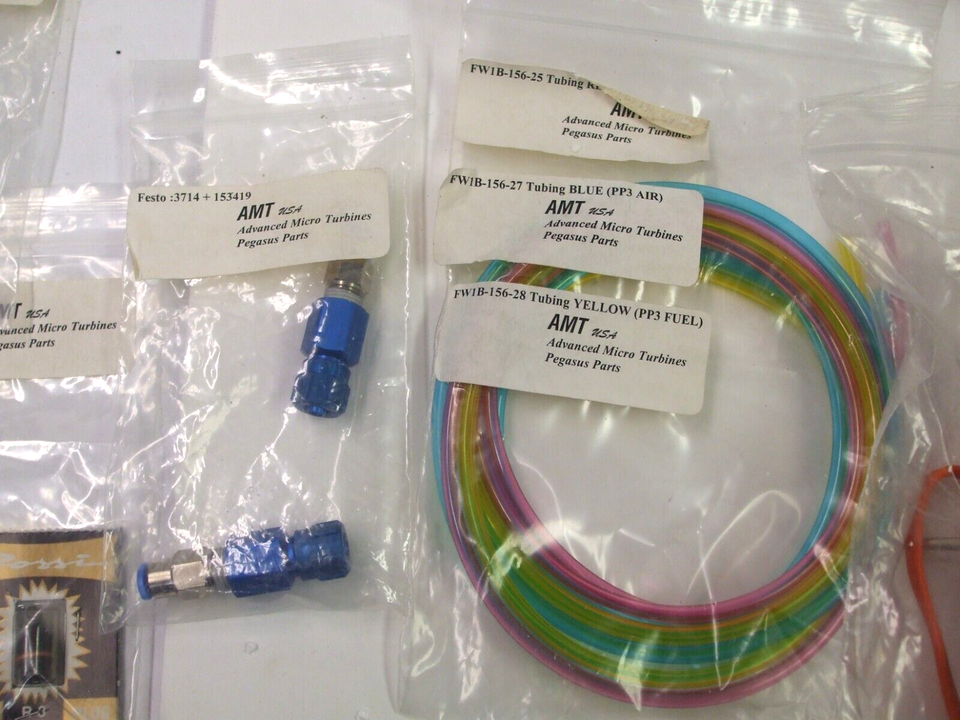 Vintage AMT Advanced Micro Turbines PEGASUS RC Jet Turbine Engine Kit ...