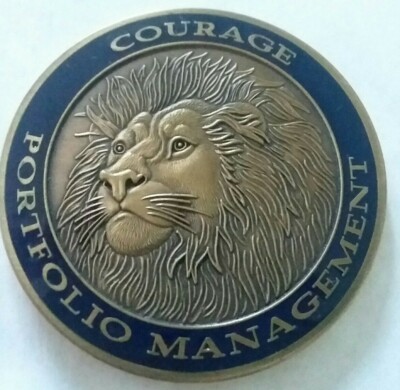 COURAGE WEALTH MANAGEMENT PORTFOLIO MANAGEMENT Challenge Coin | eBay