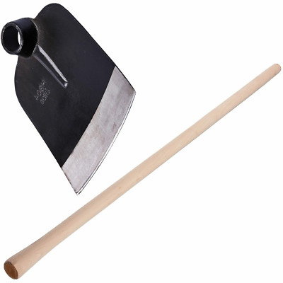 Traditional Wooden Digging Hoe Garden Potatoes Dig Tool With Handle ...