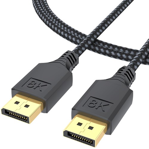 Displayport Cable 1.4 3ft Dp Cables Display Port Dp Cord 3 Feet 8k@60hz ...