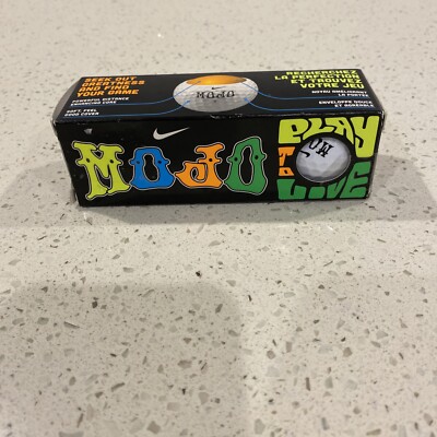 Nike MOJO Play To Live 3-Pack Golf Balls Powerful Distance Golfing NEW ...