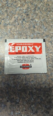 Hardman DOUBLE BUBBLE Epoxy 10 Packs 3.5 Grams | eBay