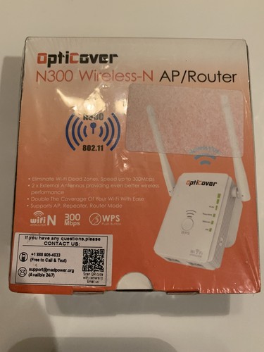 3-in-1 N300 Mini Wireless Range Extender Signal Booster AP/Router ...