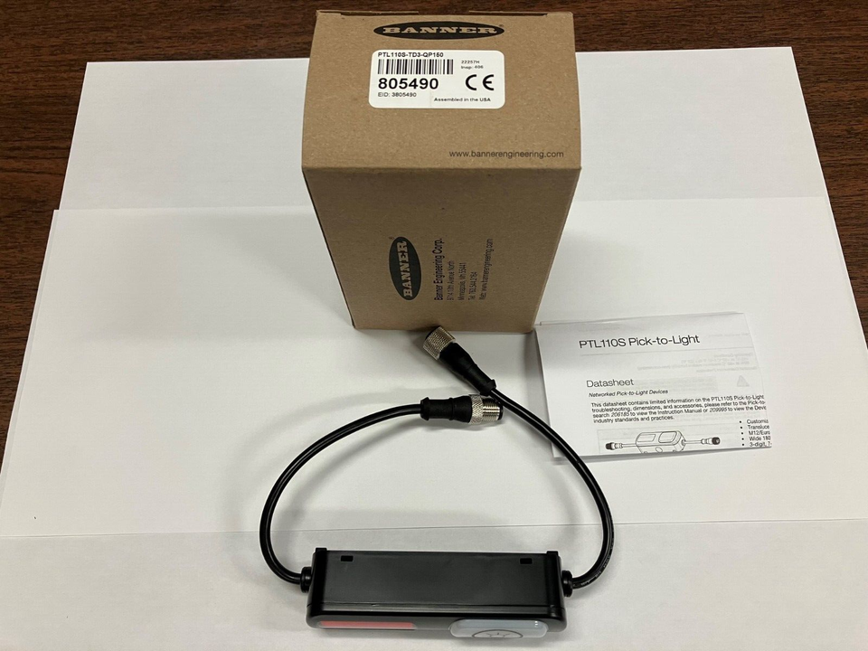 PTL110S-TD3-QP150 (805490), BANNER, PICK SENSOR | eBay