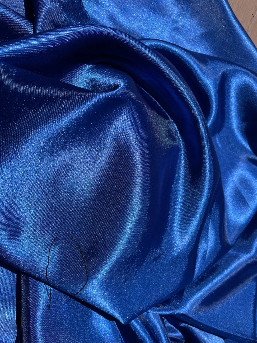 Royal Blue Silk Fabric