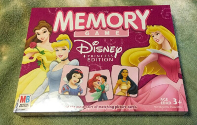 Memory Game Disney Princess Edition Matching Memory Game MIB BRAND NEW ...