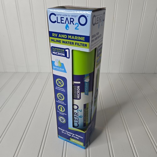Clear2O CRV2006 RV and Marine Inline Water Filter 860000287814| eBay