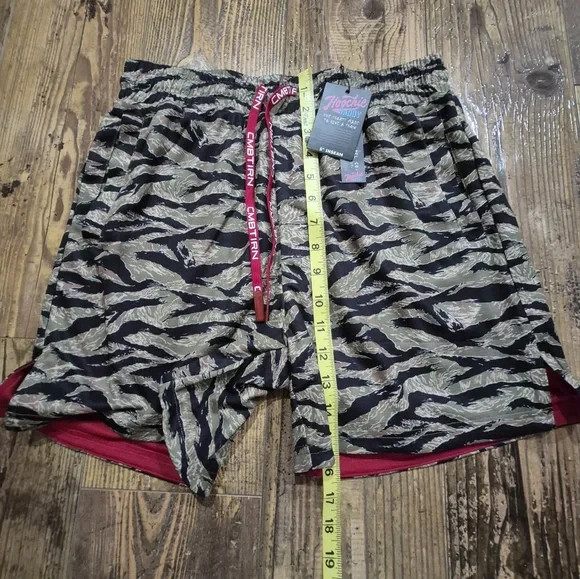 Hoochie Daddy Mens Mesh Shorts Combat Size Medium | eBay