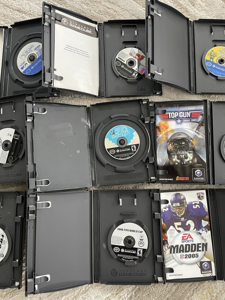 NINTENDO GAMECUBE LOT of 9 Games Mario Sunshine, Etc. ~ Tested | eBay