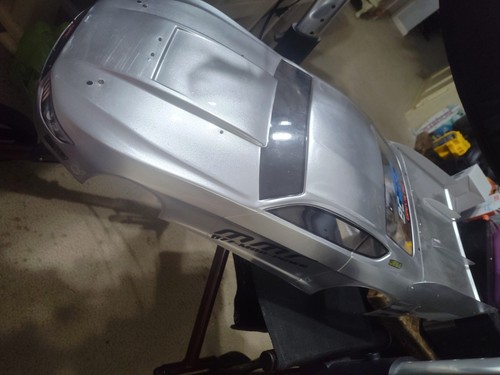 Drive RC 1/10 S550 Pro Mod No Prep Drag Racing Car Body W/Wing & Braces ...