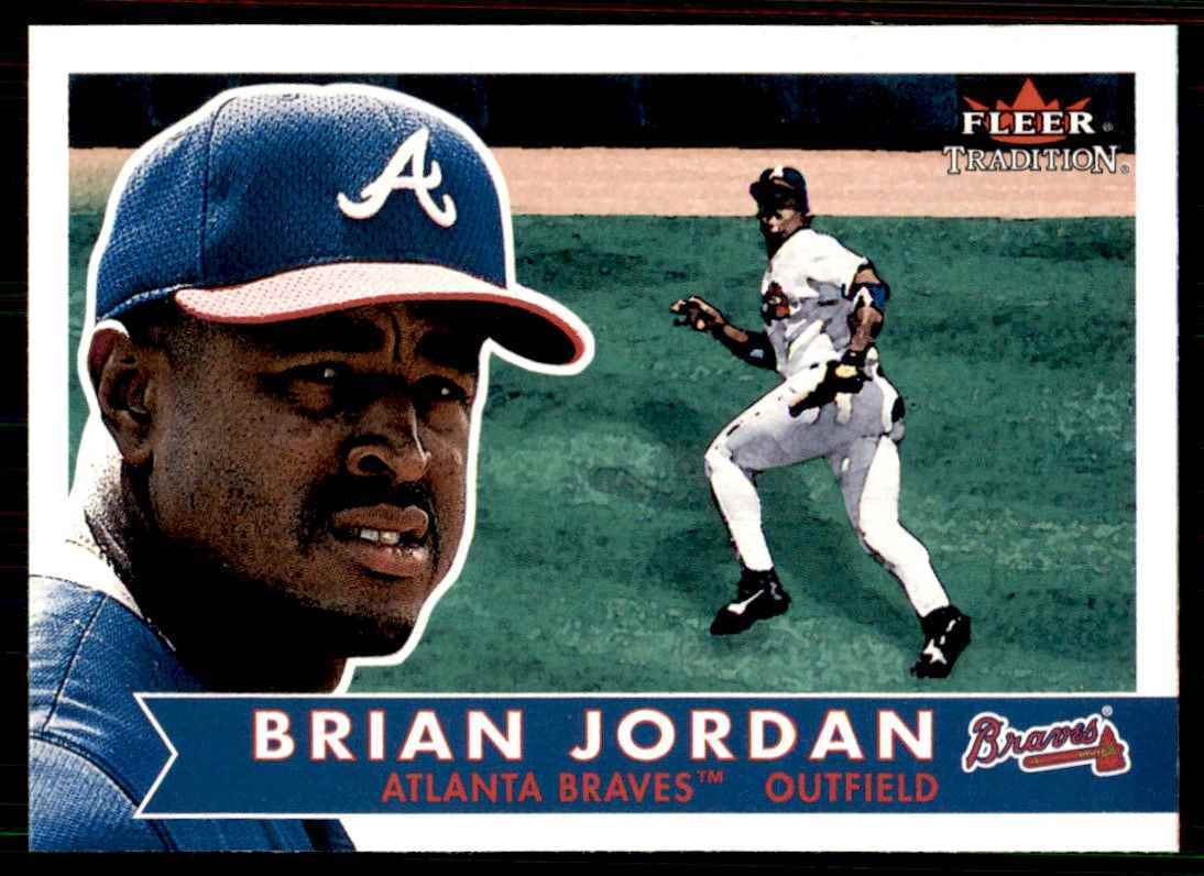2001 Fleer Tradition Brian Jordan Baseball Cards #181 | eBay