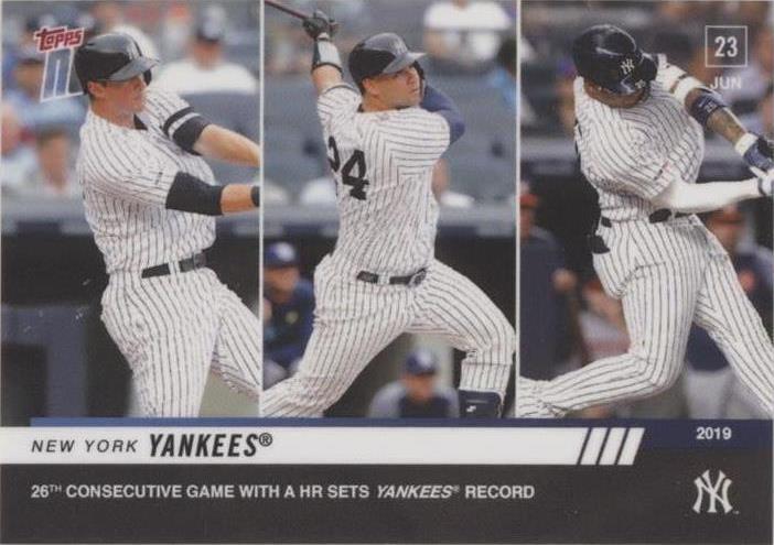 2019 Topps Now - Gleyber Torres, Gary Sanchez, D.J. LeMahieu #427 /426 ...