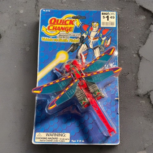 Quick-change Transforming System Toy Robots Transformer Dragonfly | eBay
