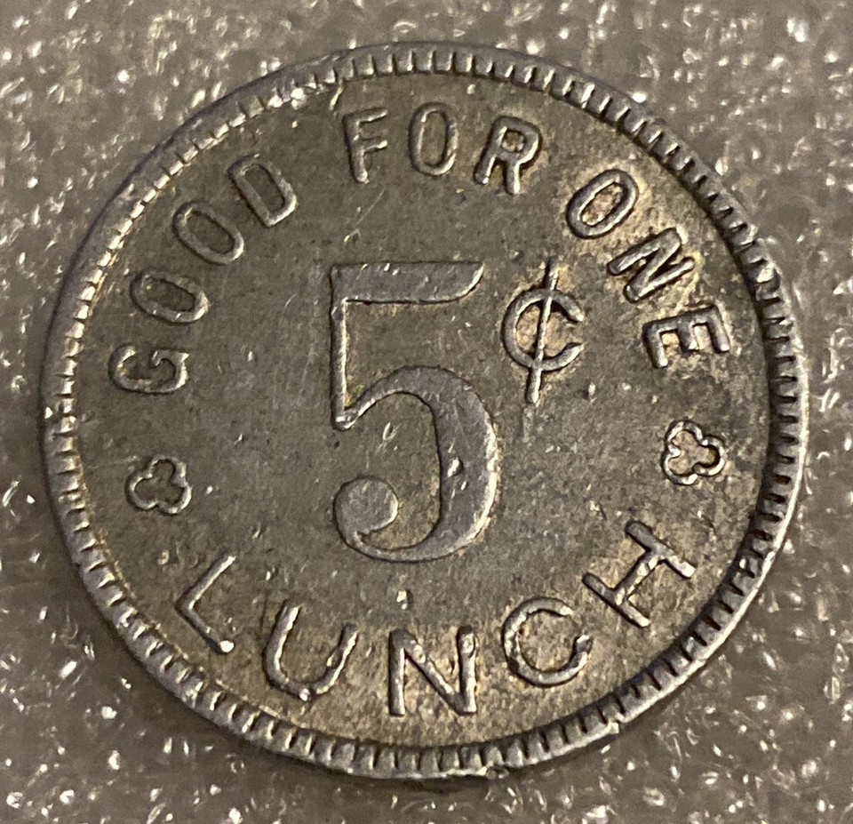 VINTAGE LIKELIKE SCHOOL LUNCH TOKEN COIN HONOLULU HAWAII MEDAL | eBay