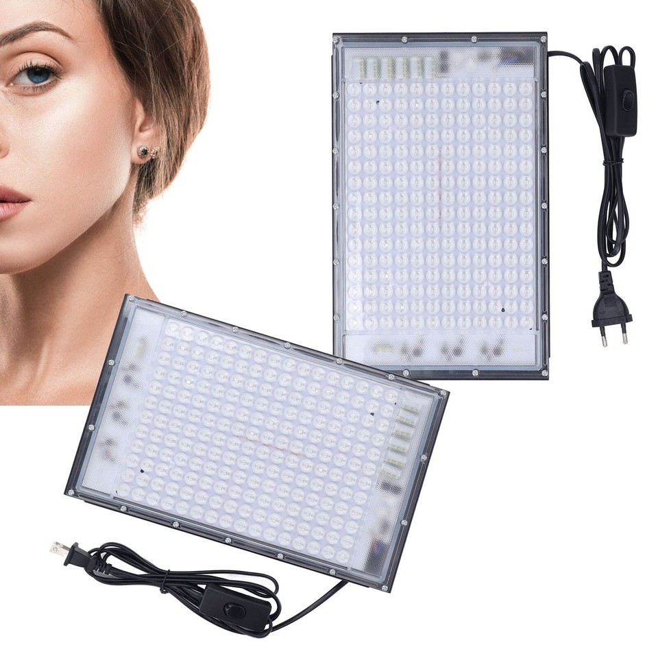 Tanning Lamp 192 LEDs 460nm Full Blue Lamp Portable Tanning Light For ...