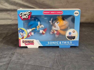 Wall decoration figurine Sonic & Tails Sonic the Hedgehog 006 New | eBay