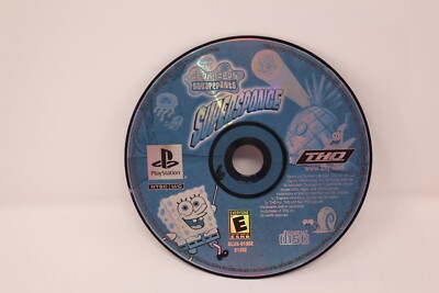 SpongeBob SquarePants SuperSponge Sony Playstation 1 PS1- Disc Only | eBay