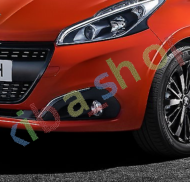 FOR PEUGEOT 208 15-19 FRONT LEFT BUMPER GRILL MOULDING TRIM | eBay
