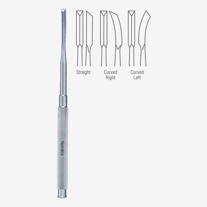 2 Gardner Bone Chisels, G5, Tip Width 4.3mm, Premium, Stainless | eBay