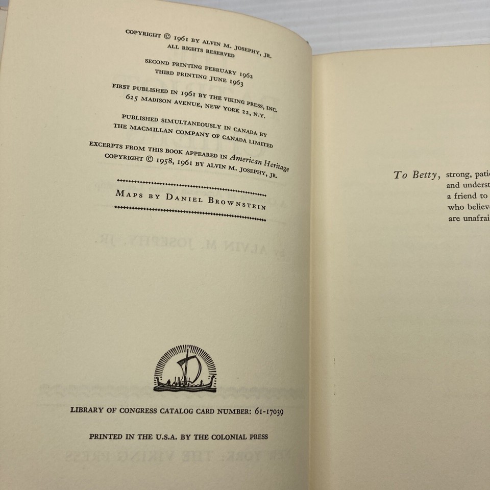 The Patriot Chiefs Alvin M. Josephy 1963 HC American Indian Leadership ...