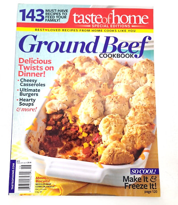 Taste of Home Ground Beef Cookbook Special Editions Best Loved Recipes ...