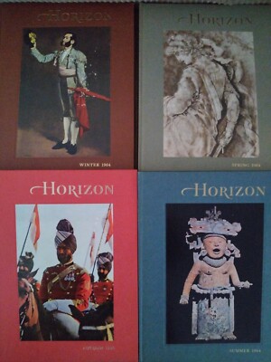 Horizon a Magazine of the Arts Volume 6. 1964 Complete 4 issues ...