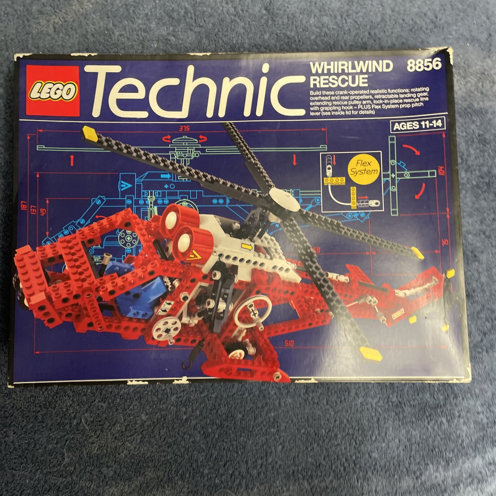 LEGO Technic 8856 Whirlwind Rescue 100% Complete W/Box & Instructions ...