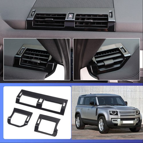 For Land Rover Defender 2020-2023 Glossy Black Middle Console Air ...