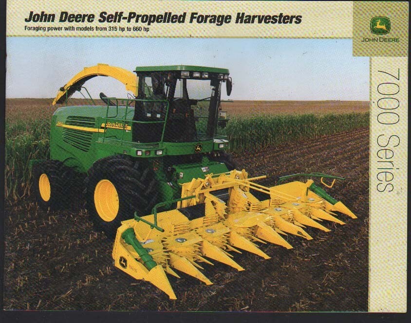 7000 Series John Deere Forage Harvester John Deere Forage Harvester,