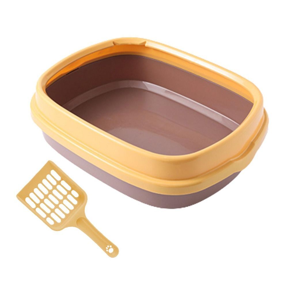 Pet Supplies Cat Litter Box Large Capacity Cat Bedpans Portable Cat ...