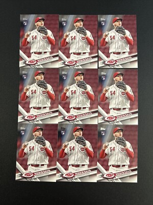 Rookie Davis RC Lot (9 Cards) - 2017 Topps Baseball - Cincinnati Reds ...