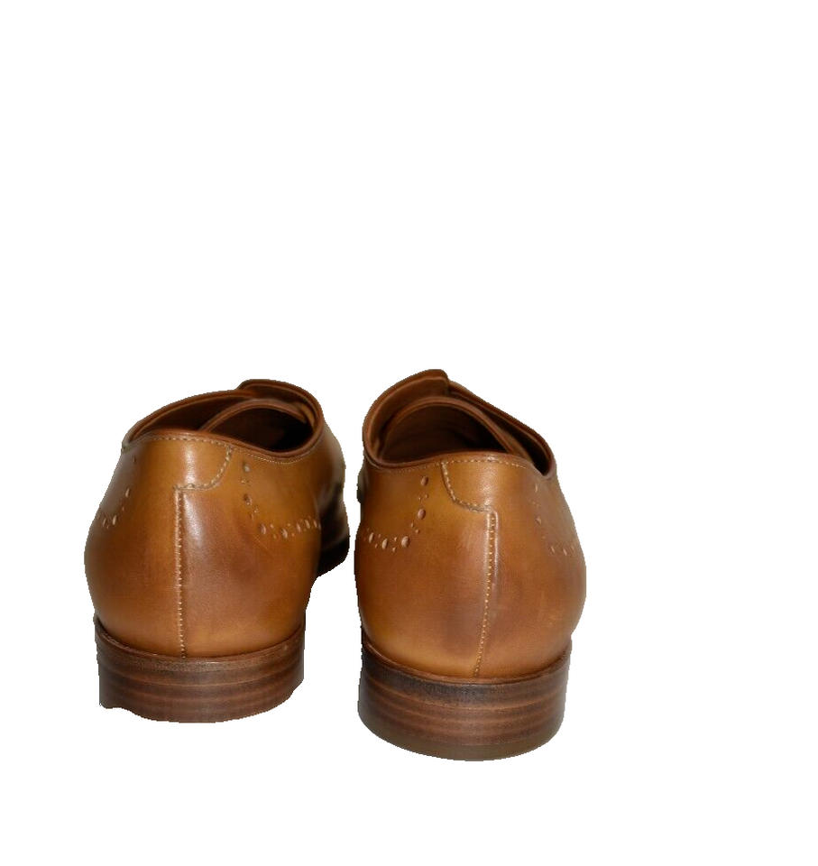 New! Allen Edmonds Lucca Derby Walnut Leather 11 D 511805 DD374 Made in ...