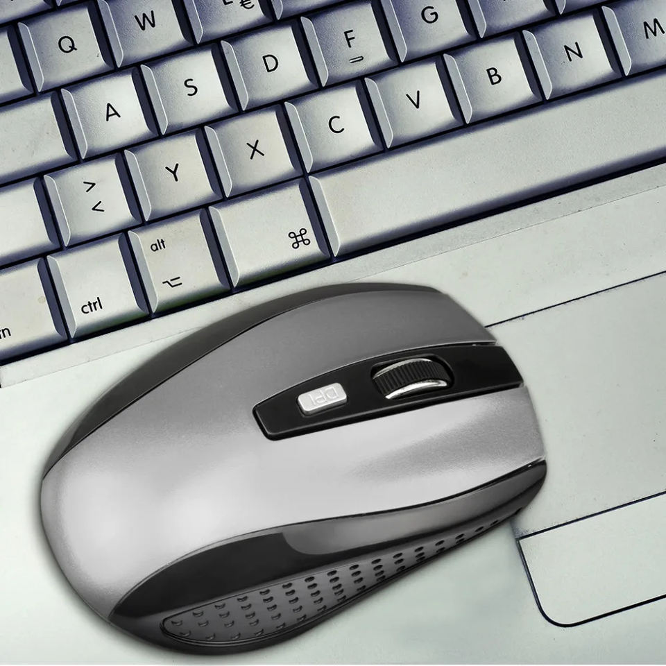 Wireless Optical Mouse Mice 2.4GHz USB Receiver For Laptop PC Computer ...