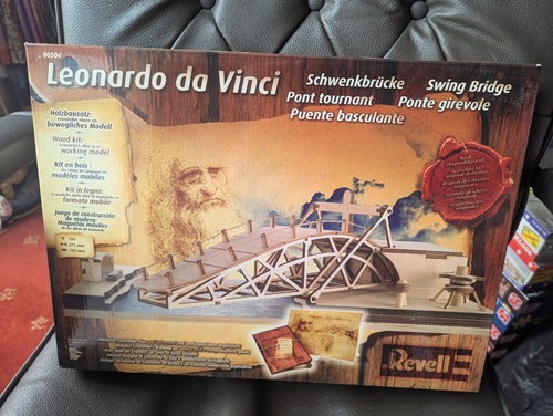 Leonardo da Vinci Swing Bridge Wooden Model Kit Revell | eBay