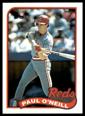 1989 Topps Paul O'Neill Cincinnati Reds #604 | eBay