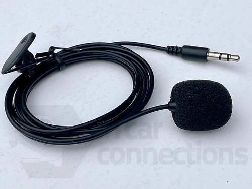 Mini External Microphone for laptops car stereo radio Mic 3.5mm clipon ...