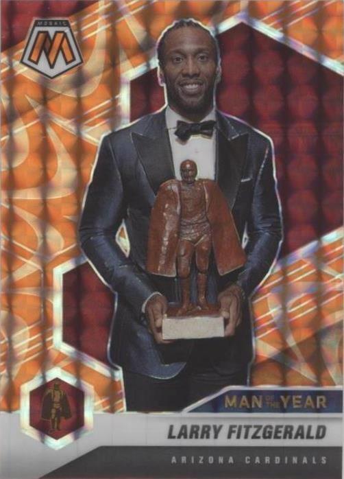 2021 Panini Mosaic - Man of the Year Larry Fitzgerald #269 Mosaic ...