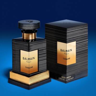 Authentic BALMAIN Carbone Eau de Parfum 50 mL Full Size, New in a Box ...