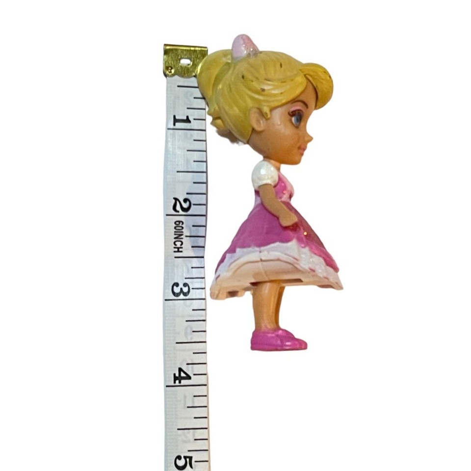 My First Disney Princess Mini Cinderella in Pink Dress Doll Figure ...