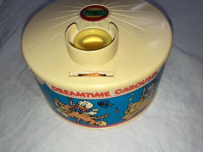 Vintage 1988 Disney Dreamtime Carousel No Discs, Bottom | eBay