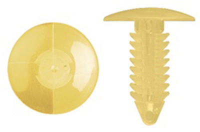 25 Natural Nylon Shield Retainers | eBay