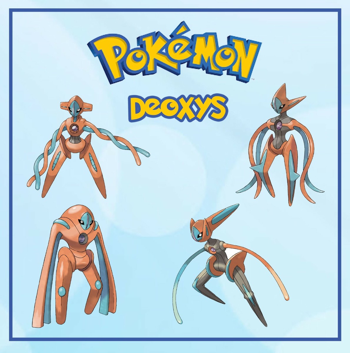 Deoxys Evolution Chart
